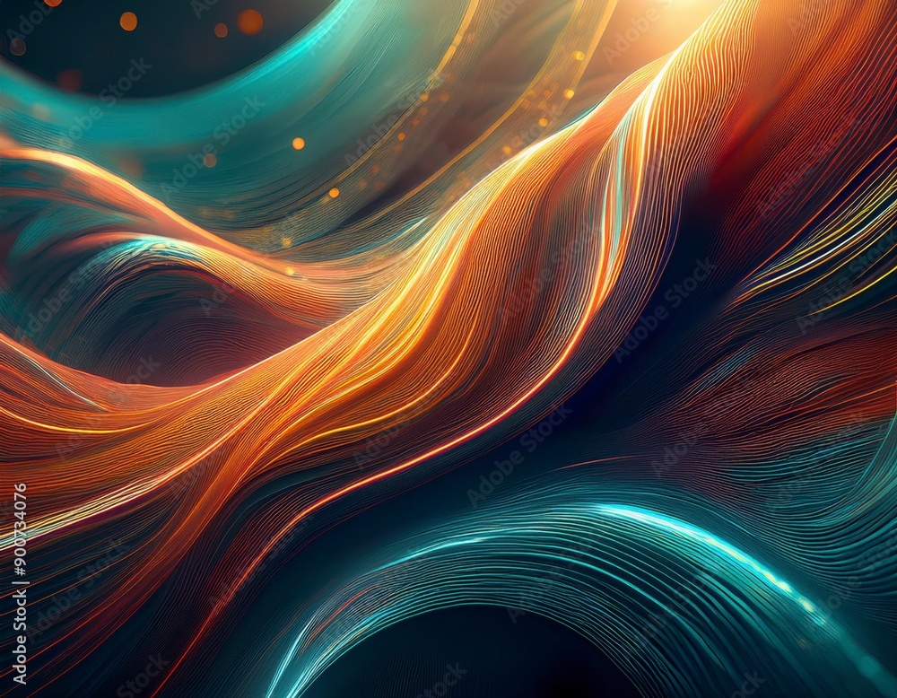 abstract background wallpaper, presenting a stunning fusion of color ...