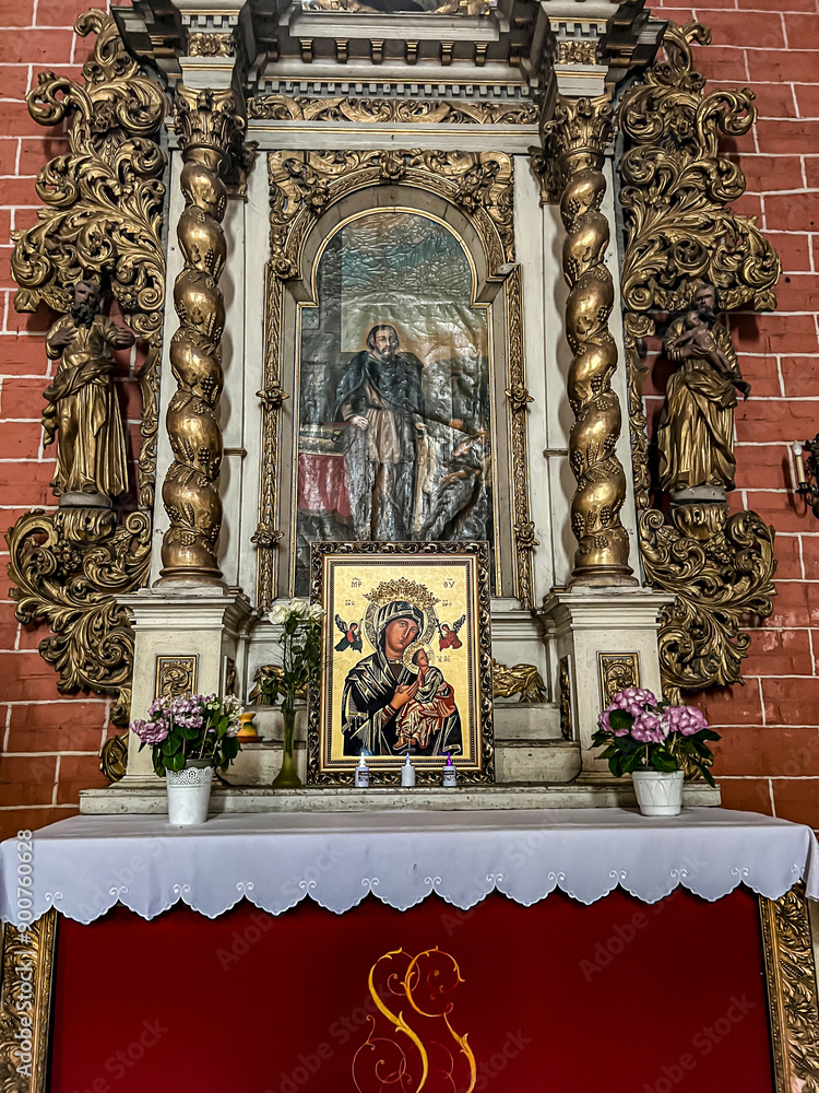 Chelmno, Poland, May 6, 2024: The parish church of the Assumption of ...