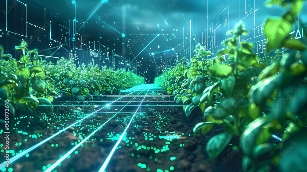 Enhancing efficiency in futuristic agriculture through AI data analysis ...