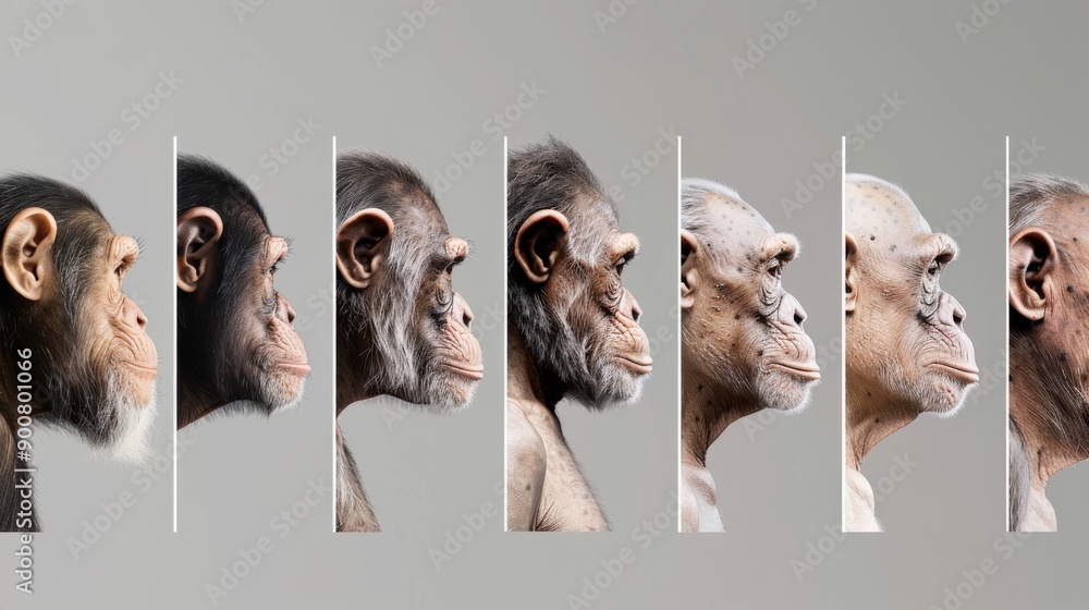 Human evolution. A study of the sequence of biological evolution of ...