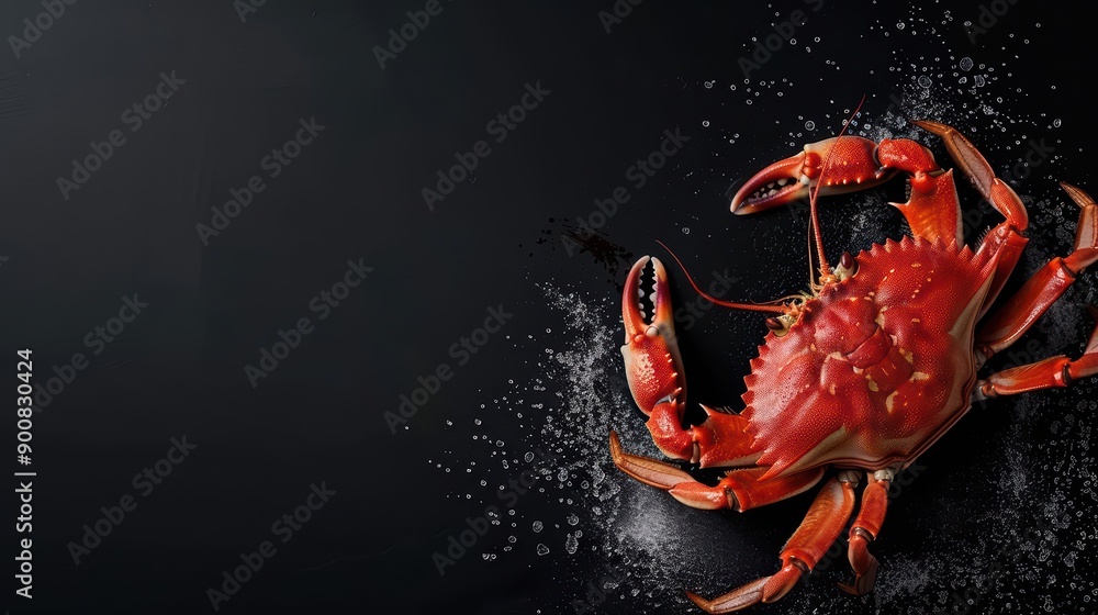 Crab explosion with freshly steamed crabs, seasoned with Old Bay and ...