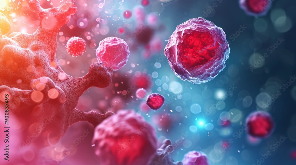 tumor microenvironment background, science and laboratory research ...