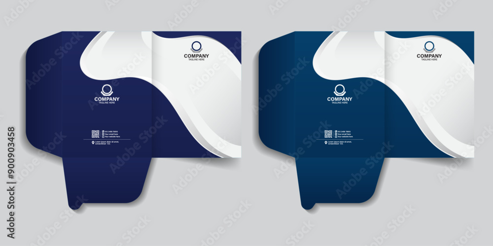 Paper cover, Folder cover, Folder template, Document folder, Document ...