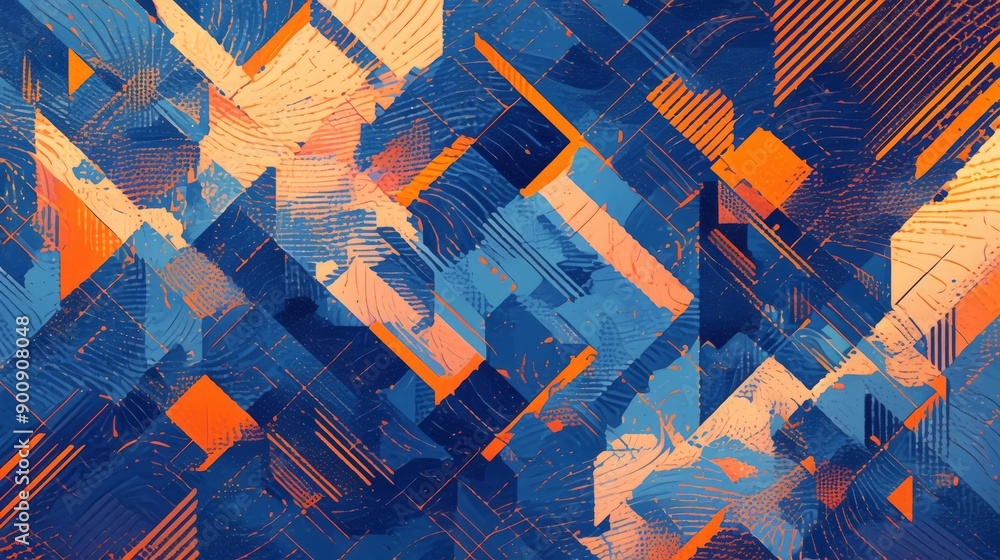 Abstract background with gradient blobs and pastel colors. Featuring ...