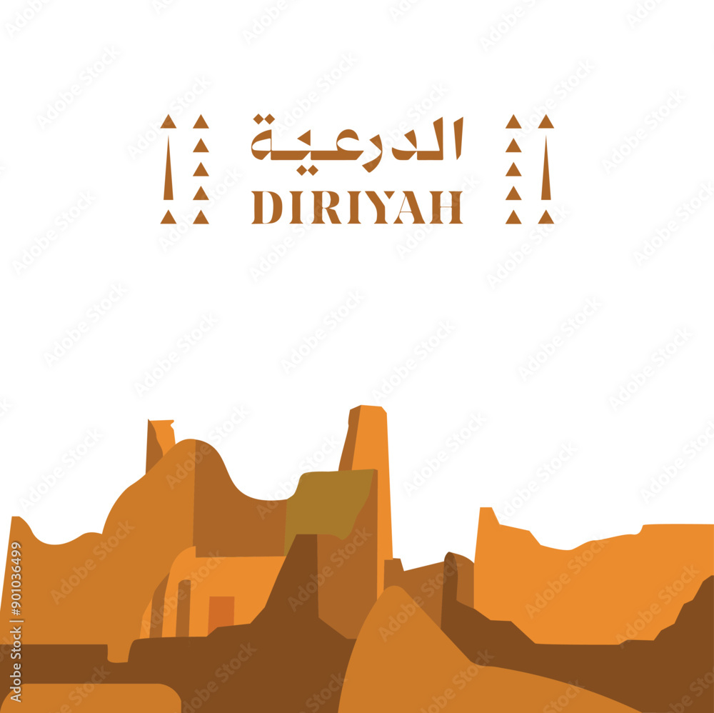Translation: Diriyah. Diriyah Old City Kingdom of Saudi Arabia ...
