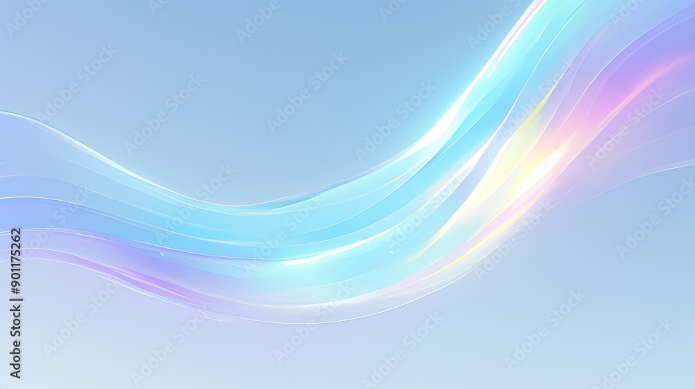 Abstract radiant waveforms background with radiant waveforms and ...