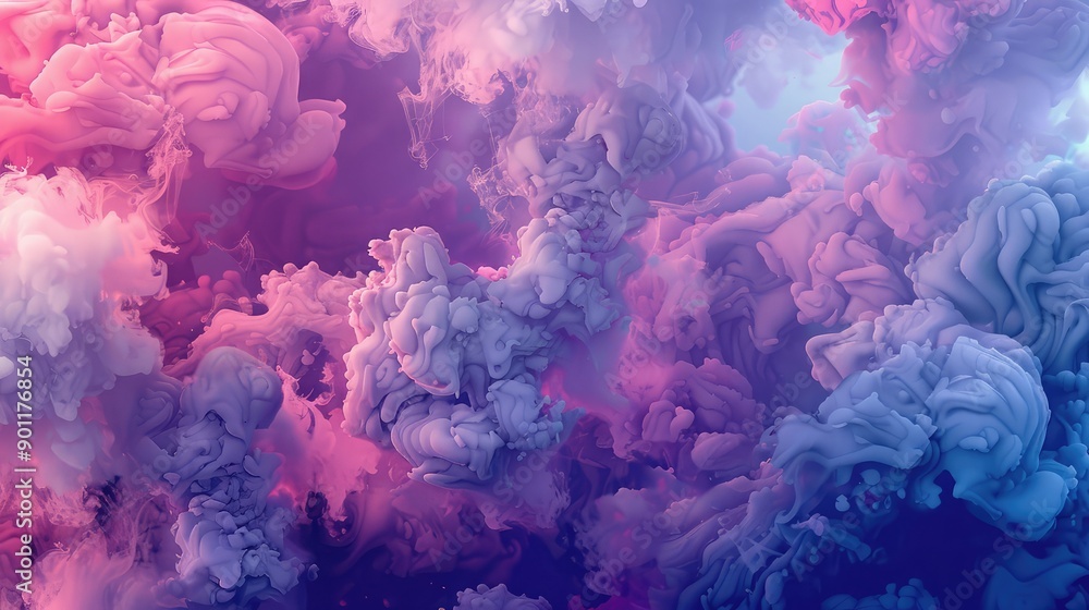 Colorful cloud design ,abstract background with space sky, wallpaper ...