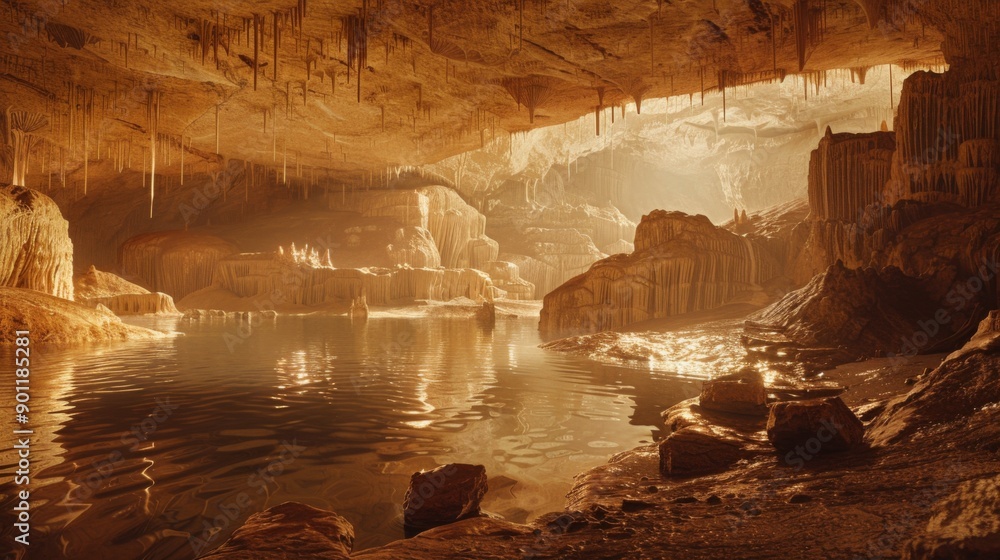 Mammoth Cave National Park, Kentucky - World longest cave system Stock ...