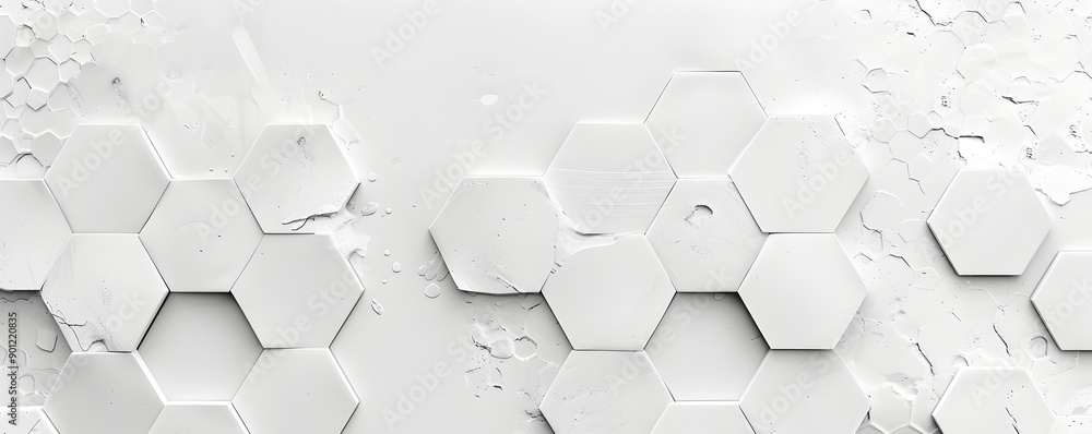 White background with a geometric pattern, a seamless repeating pattern ...