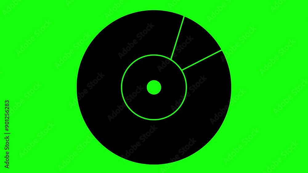 vinyl illustration video animation audio musical record silhouette ...
