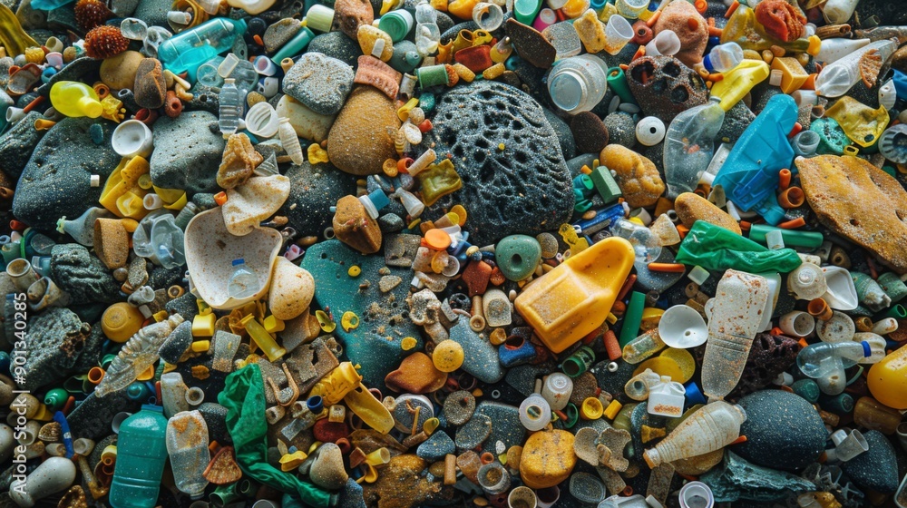 Plastics in the Ocean, Stark images of plastic pollution in oceans and ...