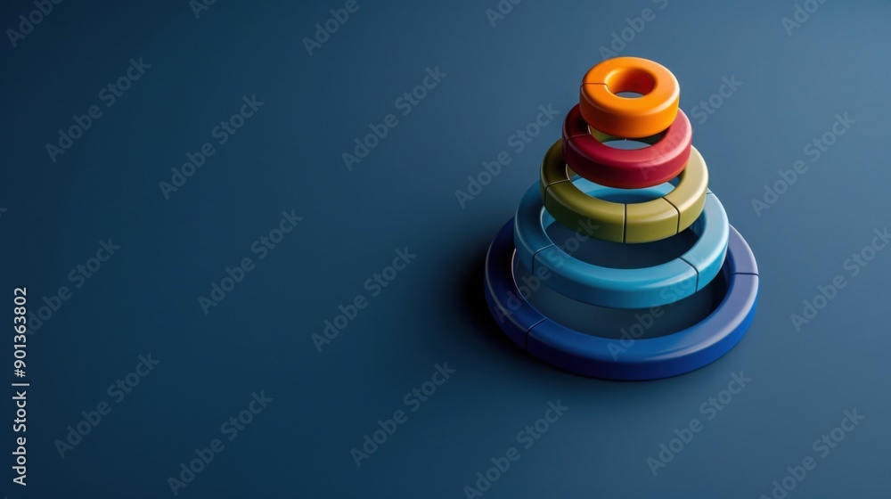 A vibrant circular diagram visually depicts Maslow's Hierarchy ...