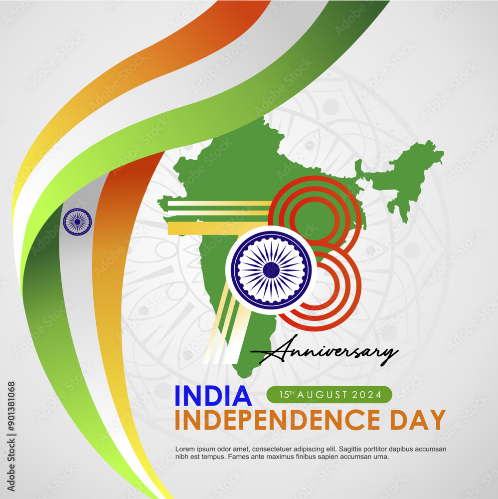 Celebrating 78th anniversary of India independence day 15 August 2024 ...