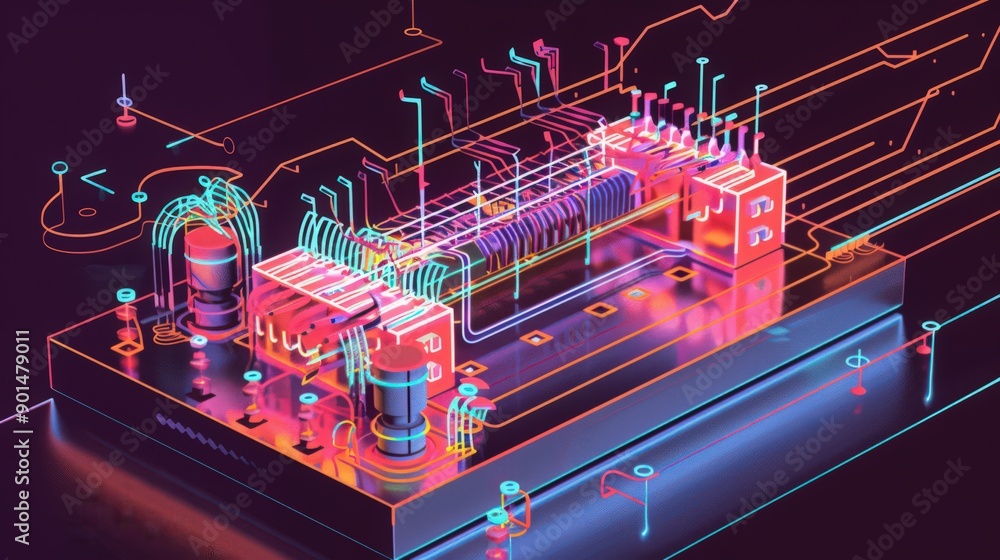 Diagram of a low-pass filter circuit, showing how it attenuates high ...