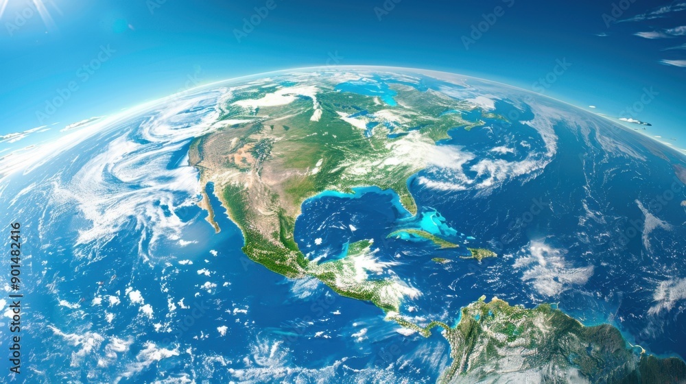 Biosphere: The combined zones of Earth where life exists, including the ...