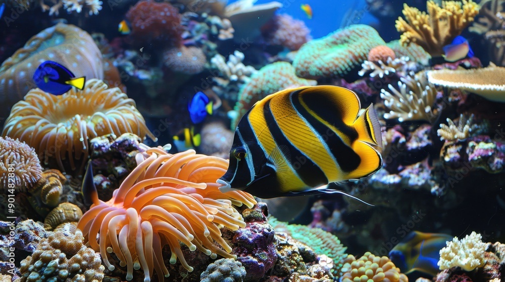 Coral Reefs: Complex underwater ecosystems built from calcium carbonate ...