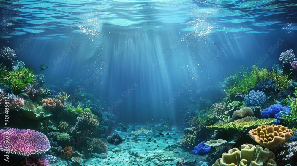 Marine Ecosystem: Diverse oceanic environments, from coral reefs and ...