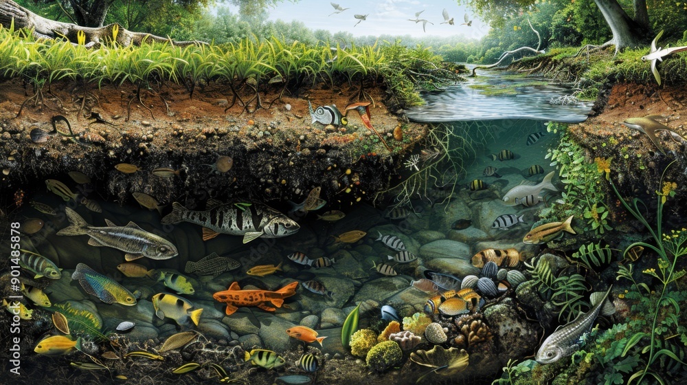 Nutrient Cycle: The process by which organic and inorganic materials ... Nutrient Cycle: The process by which organic and inorganic materials ...