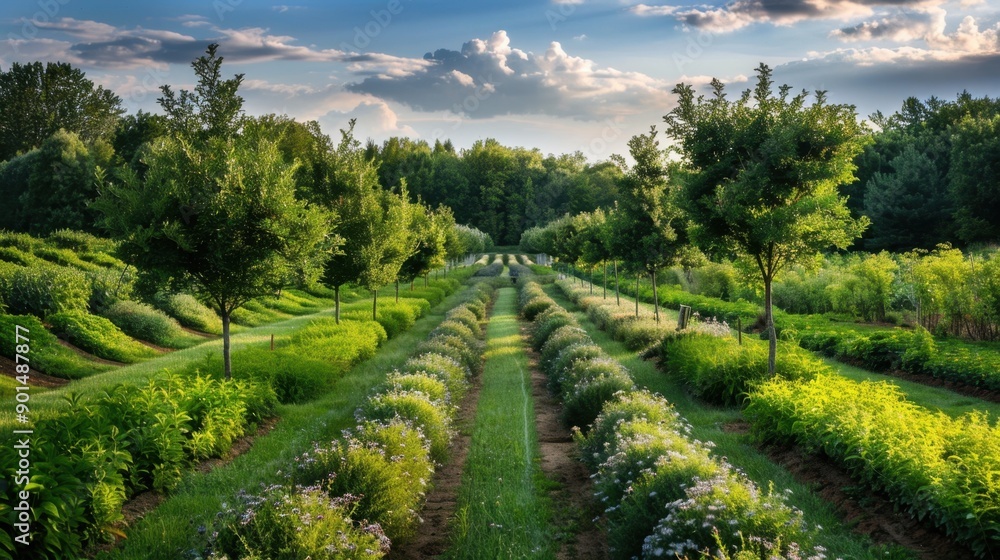 Agroforestry: Combining trees and shrubs with crop cultivation, this ...
