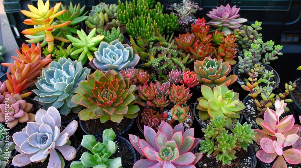 Succulent: Plants with engorged, water-retaining parts, perfect for dry ...