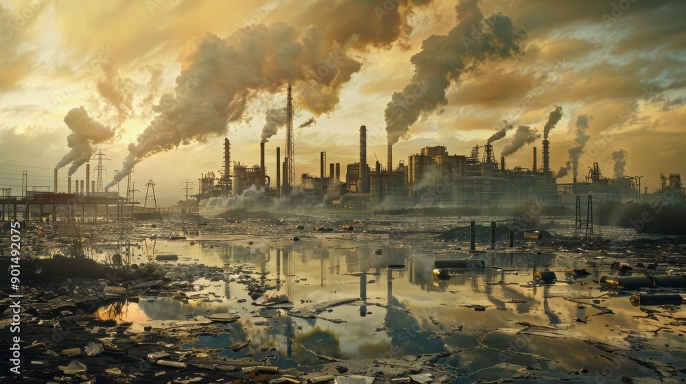 Anthropogenic: Pollution and environmental changes caused by human ...