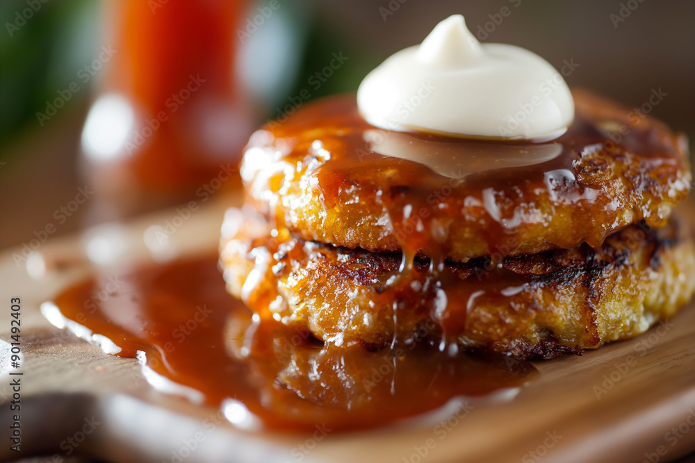 A dollop of creamy Kewpie mayonnaise adds a finishing touch to a savory ...