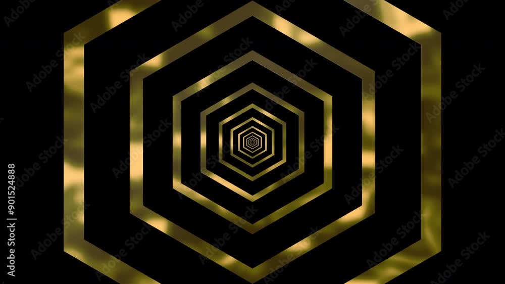 Luxury repeater background with golden lines on black background. Gold ...