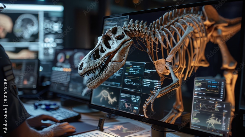 Study Paleontologists mapping out the timeline of prehistoric species ...