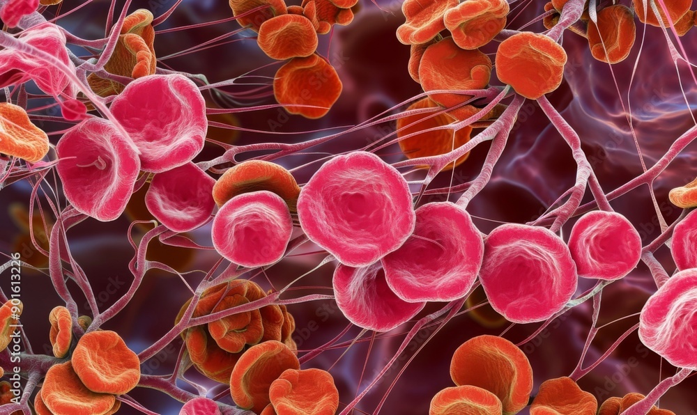 Fragmented RBCs, known as schistocytes, often suggest conditions like ...