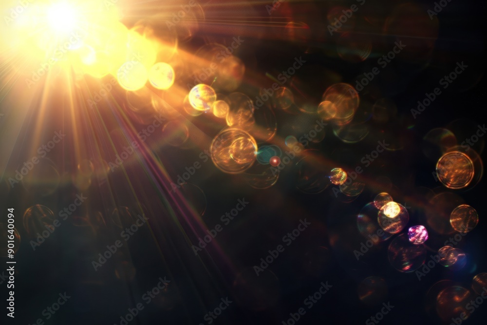 Optical lens flare effect over layer Stock Illustration | Adobe Stock