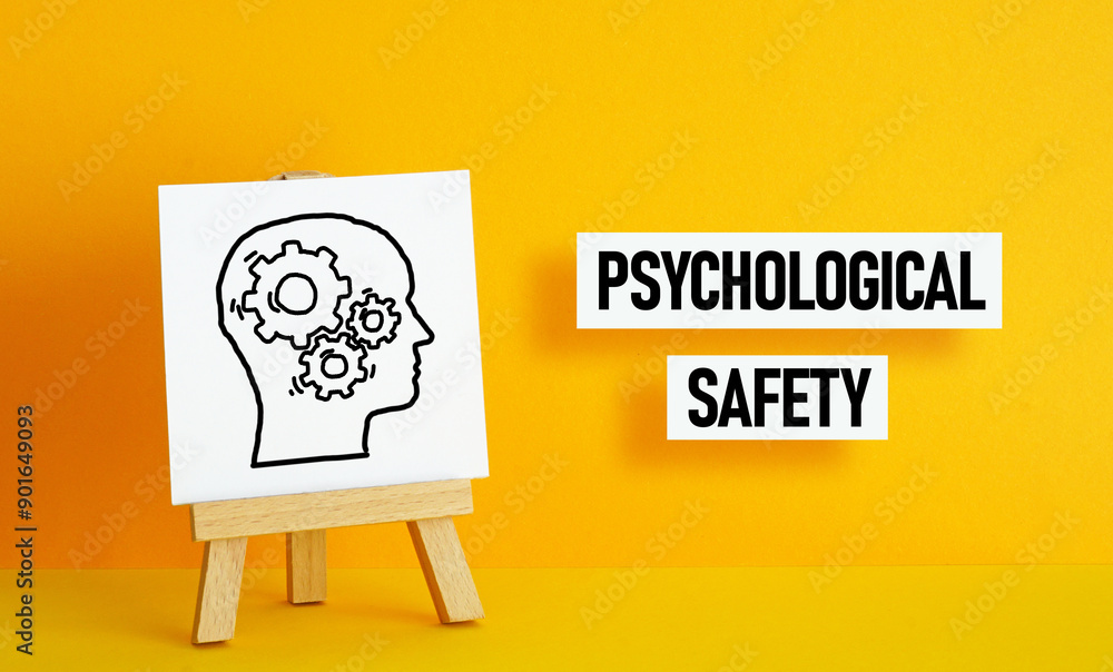 Psychological safety is shown as medical concept Stock Photo | Adobe Stock