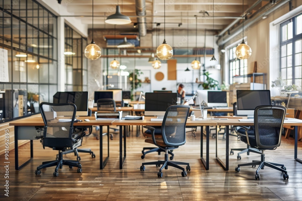 Modern library with tiered seating and state of the art technology ...