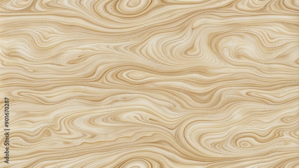 Natural sycamore wood grain texture displaying a seamless pattern of ...