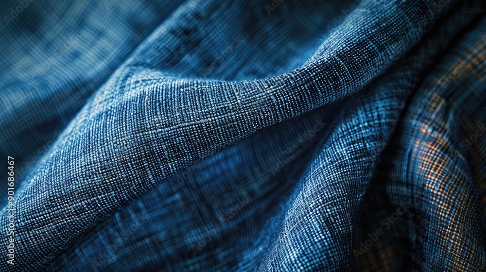 Textile furniture and clothing design with natural and synthetic fabric ...