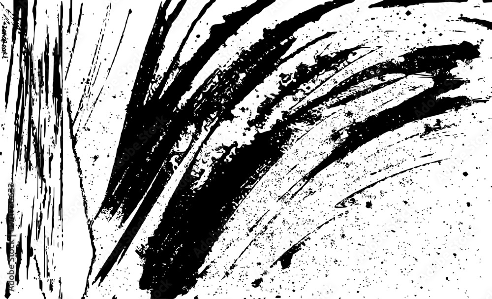 Vector brush sroke texture. Distressed uneven grunge background ...