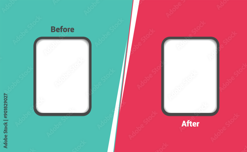 Gradient before and after background template. Two team vector ...