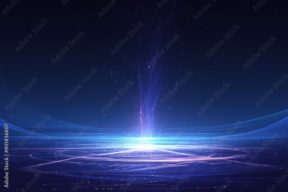 Abstract radiant energy field background. Featuring radiant energy ...
