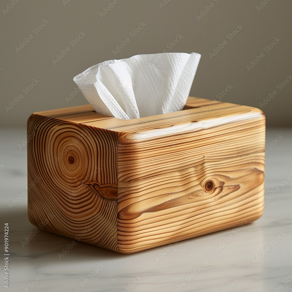 Eco-Friendly Tissue Box Sample: Sustainable and Green Packaging Design ...