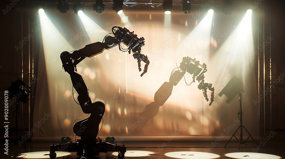A creative fusion of robotics and traditional theater as a robot ...