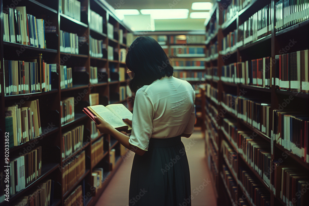 The student life Shot of a group of university students working on ...