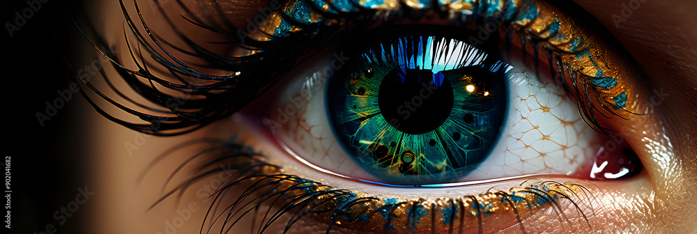Detailed Up-close Image of Beautiful, Expressive Eyes - A Deeper Look ...