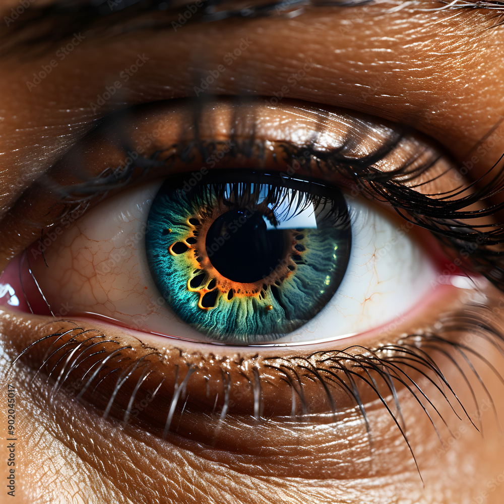 Detailed Up-close Image of Beautiful, Expressive Eyes - A Deeper Look ...