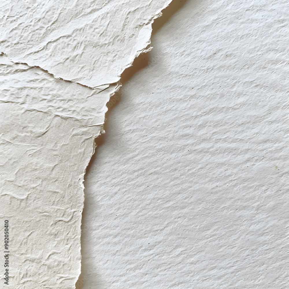 ภาพประกอบสต็อก Paper texture, Torn paper, Glued paper, Paper background ...