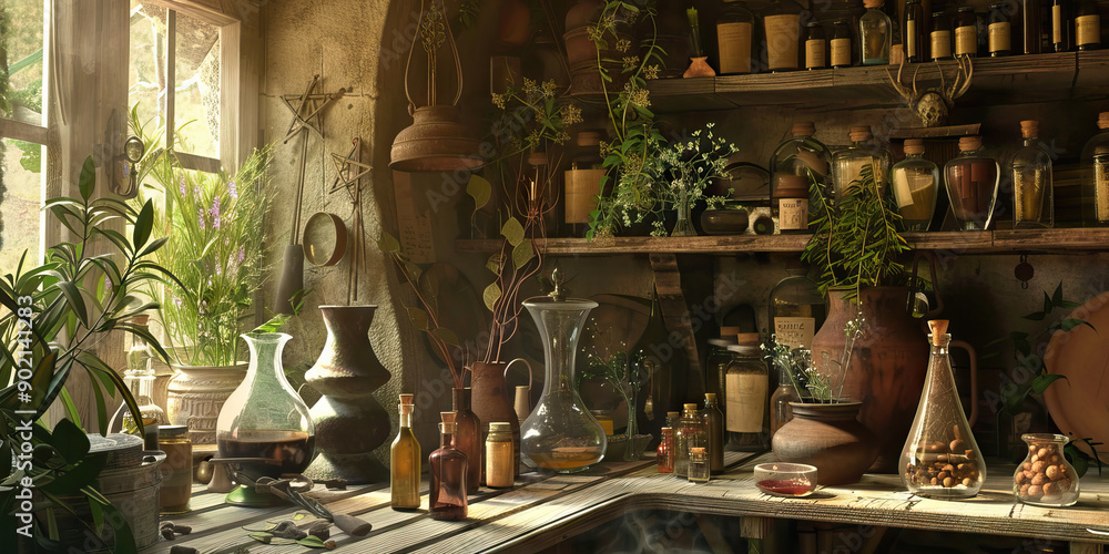 The Witch's Cottage: A Cozy Abode Filled with Mystical Artifacts and ...