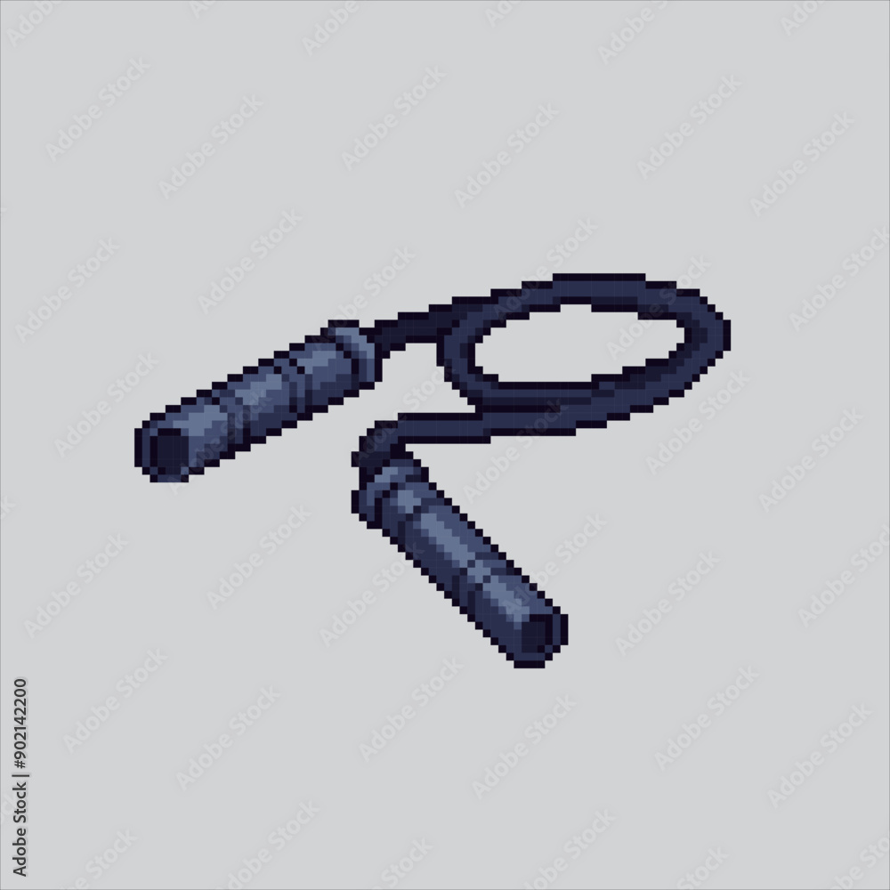Pixel art illustration Skipping Rope. Pixelated Jump Rope. Jump ...