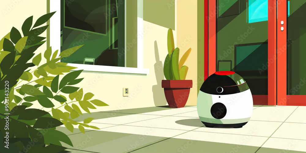 How Home Robots Enhance Home Safety and Security - Imagine a scene ...