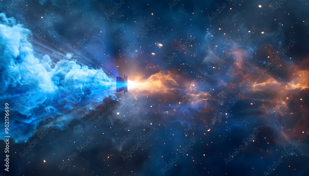 Gun shot with fire and smoke. Weapon firing effects. Vector realistic ...