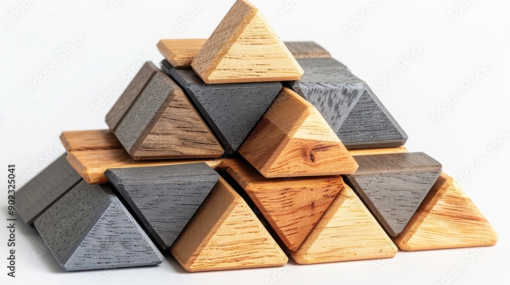 Engage your mind with a minimalist puzzle featuring Maslow's pyramid ...