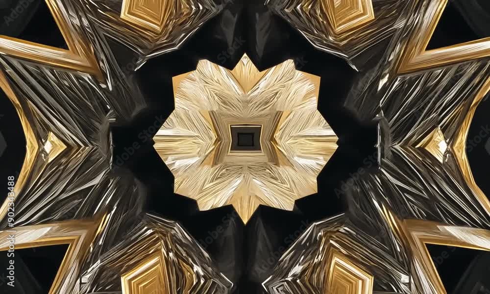 Abstract art deco Great Gatsby 1920s geometric architecture background ...