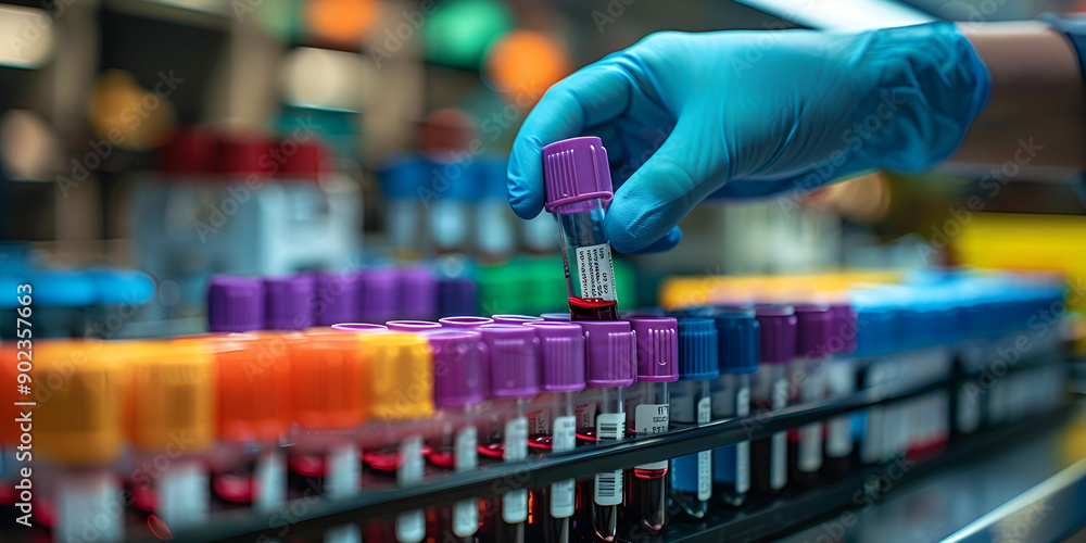 Organized Blood Sample Storage in Laboratory, Efficient Blood ...